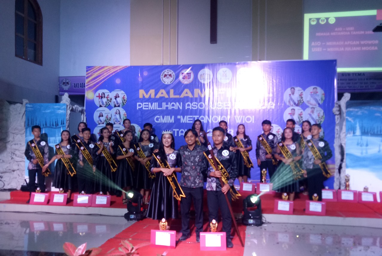 Sukses, Malam Final Pemilihan Aso Dan Usei Remaja GMIM Metanoia Wioi ...